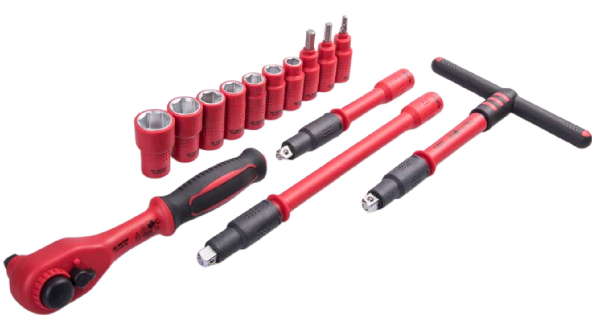 JOGO DE FERRAMENTAS VDE ISOLADAS 3/8 COM 14 PECAS IEC 60900 - 35VE01MRV ...