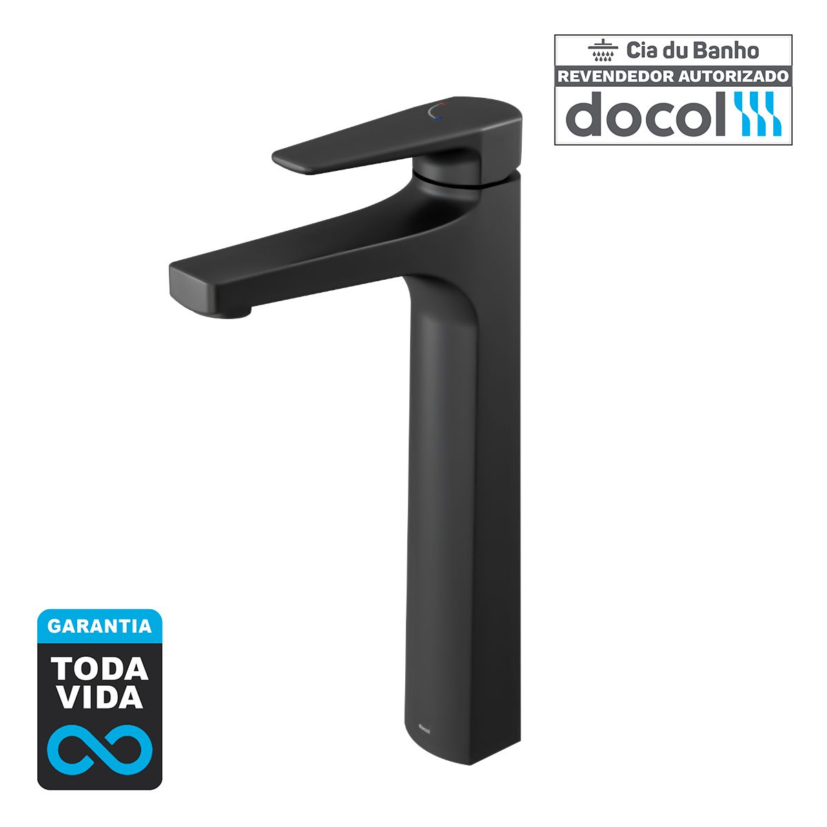 Misturador Monocomando Docol Lift Onix - Cia du Banho - Metais e Louças ...