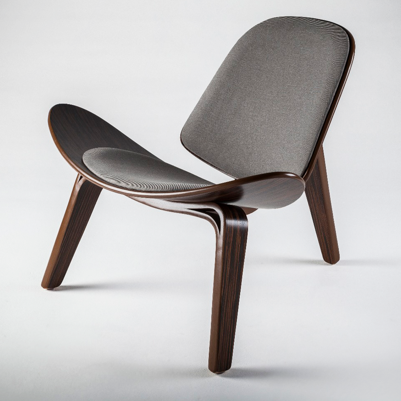 Poltrona Shell | Clássico do Design Original by Hans J. Wegner - buia&bigu | Marca de Design ...