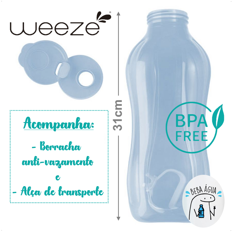 Garrafa Squeeze 2L Fitness Água Academia Reforçada Colors - Tagata Store