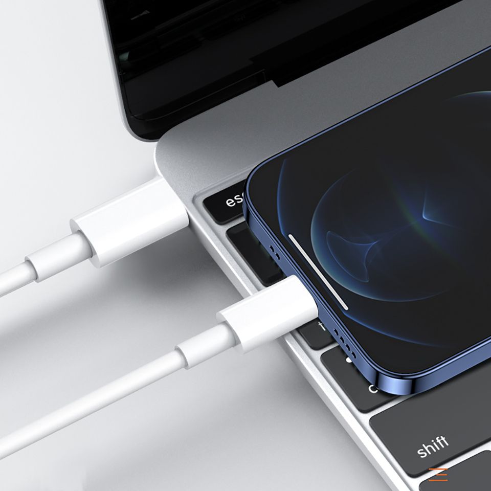 Cabo P/ iPhone Ios Usb Tipo C Lightning 18w Carregador Dados TAM 1M MODELO KAP-333-PD - Safira ...