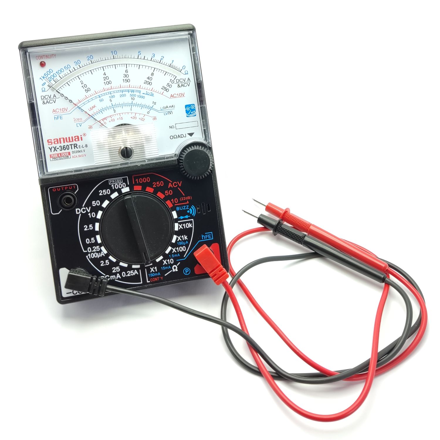 Multímetro Analógico Profissional - Safira Tecnologia