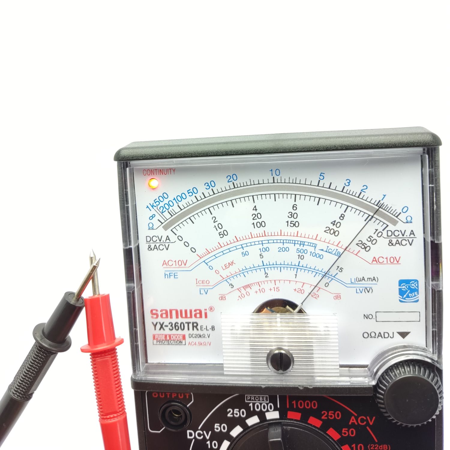 Multímetro Analógico Profissional - Safira Tecnologia