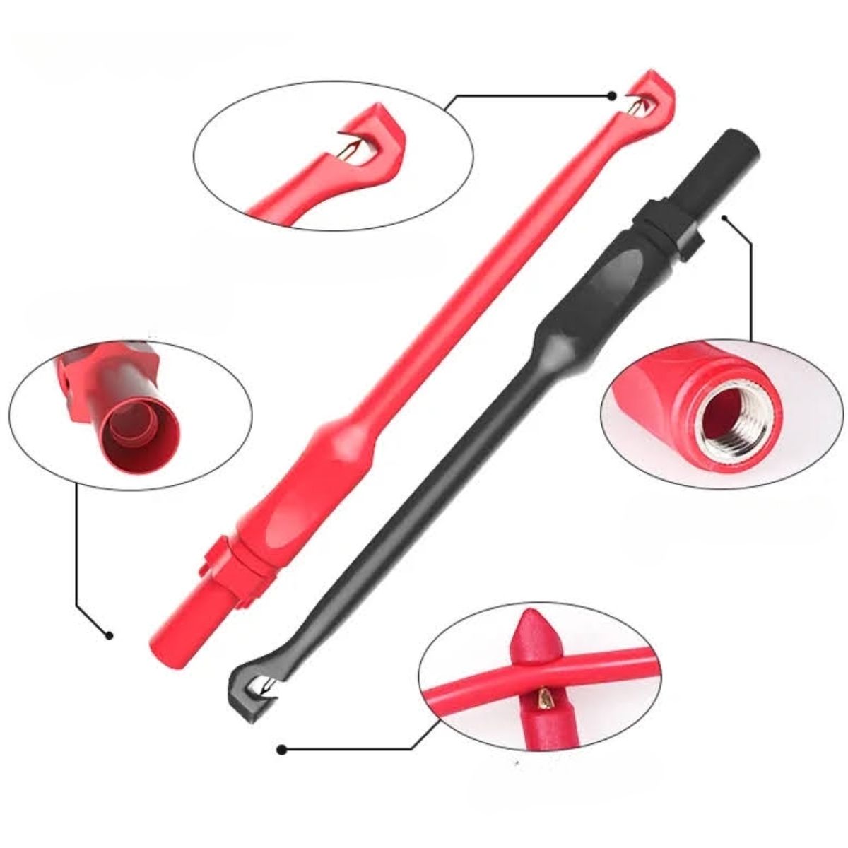 Fura Fio Automotivo Ponta De Prova Perfurante Para Cabo 4mm - Safiratec