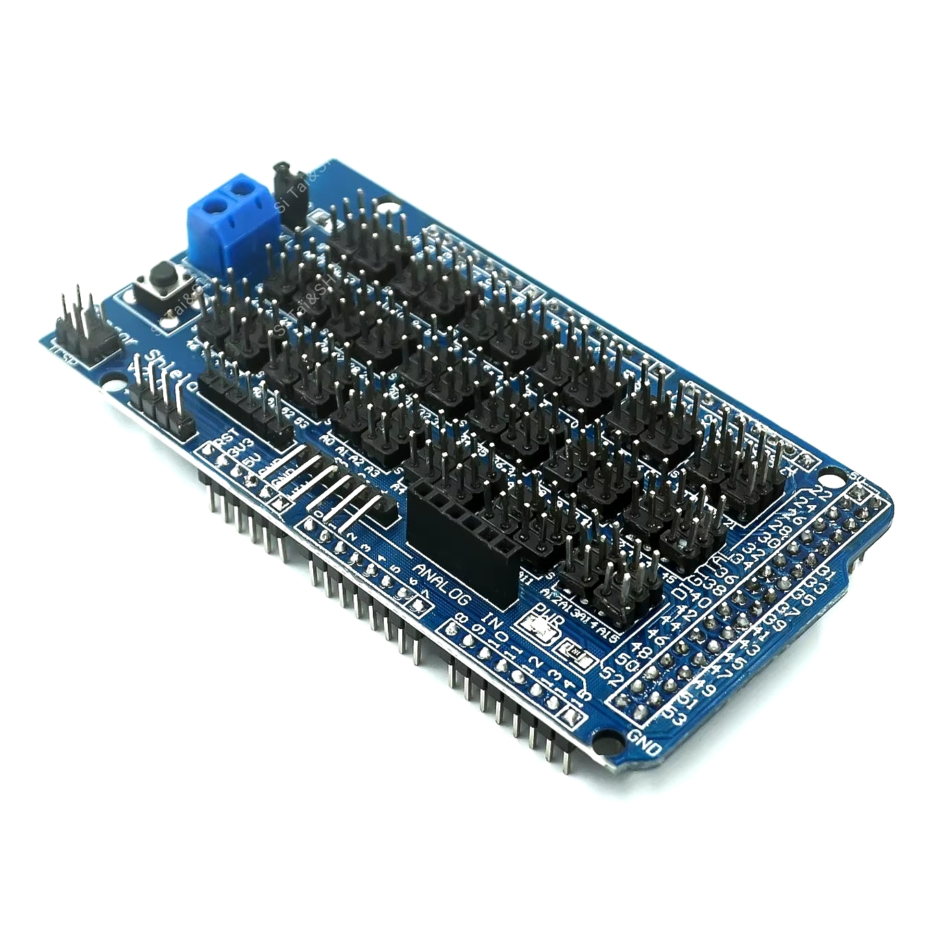 Placa Sensor Shield V2.0 Para Arduino Mega - Safira Tecnologia