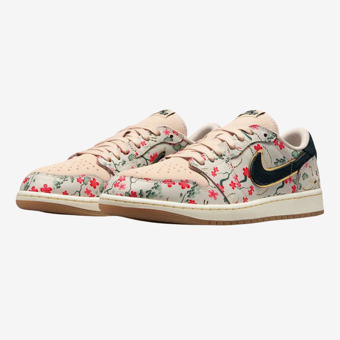 Jordan 1 Retro Low OG Rui Hachimura Oatmeal - Blackapparel