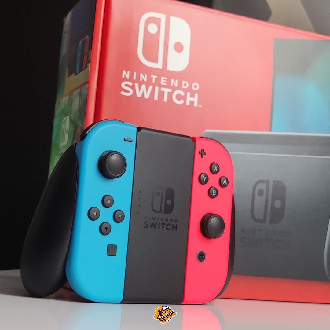 Nintendo Switch V2 Neon (Seminovo) - XonGeek - O Melhor em Games e ...
