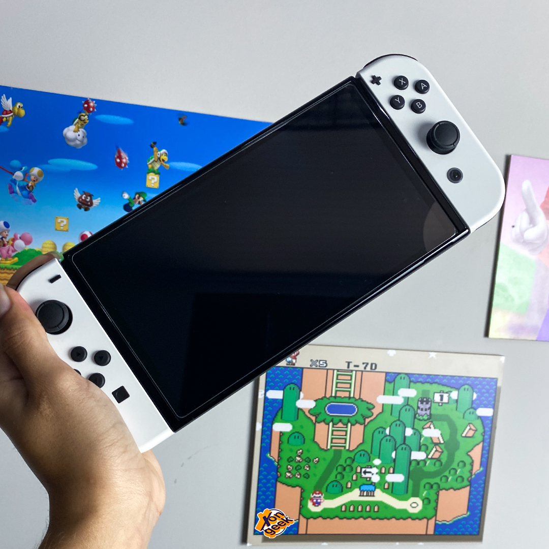 Console Nintendo Switch OLED (Seminovo) - Branco - XonGeek - O Melhor ... Console Nintendo Switch OLED (Seminovo) - Branco - XonGeek - O Melhor ...