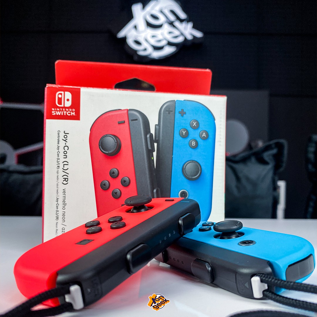 Joy-con Nintendo Switch Neon - Nintendo - XonGeek - O Melhor em Games e ...