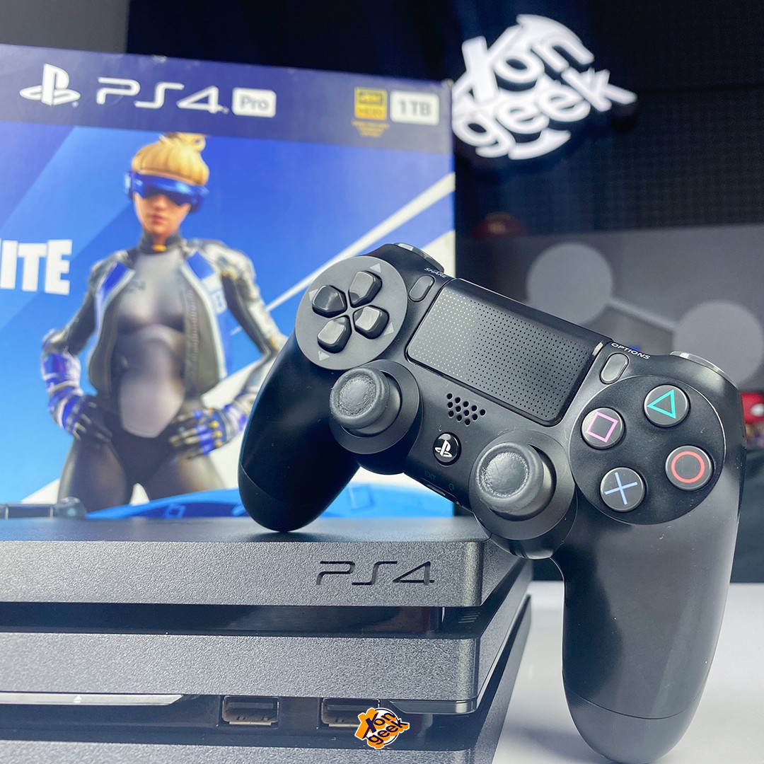 Console Playstation 4 Pro 1tb 7214B - PS4 Sony (Seminovo) - XonGeek - O ...