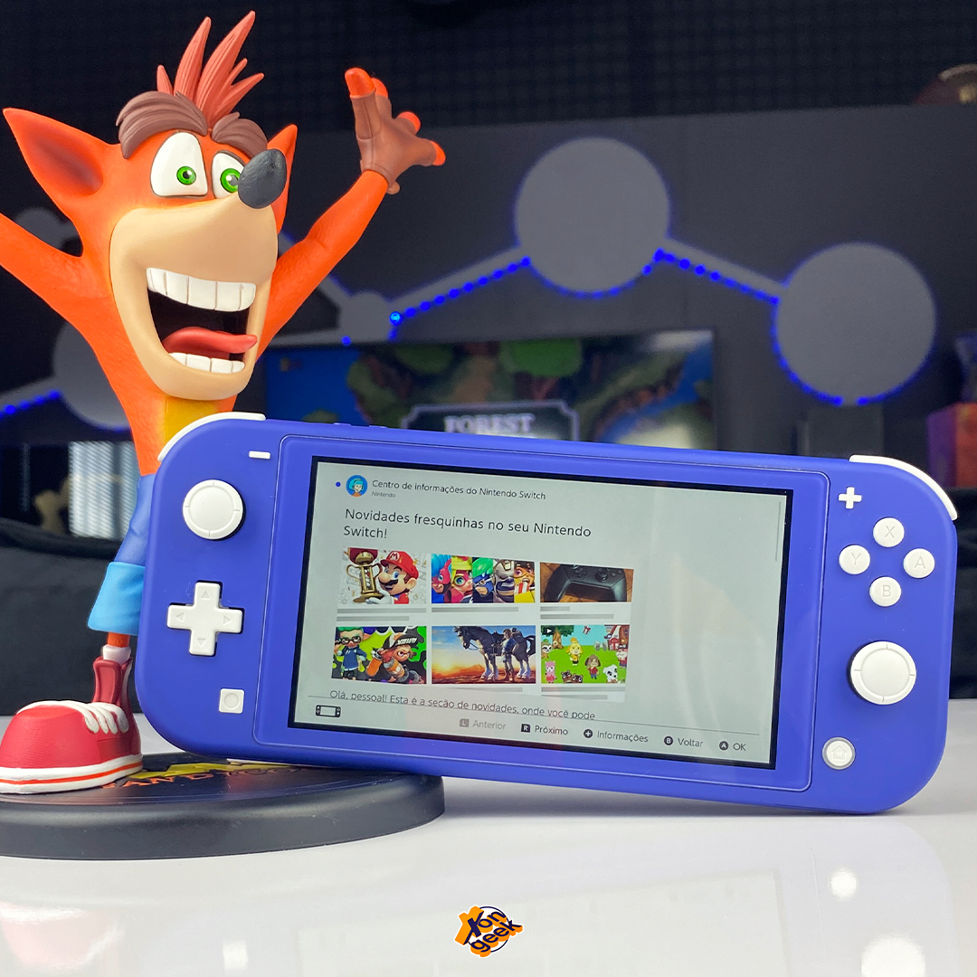 Console Nintendo Switch Lite (Seminovo) - Azul - XonGeek - O Melhor em ...