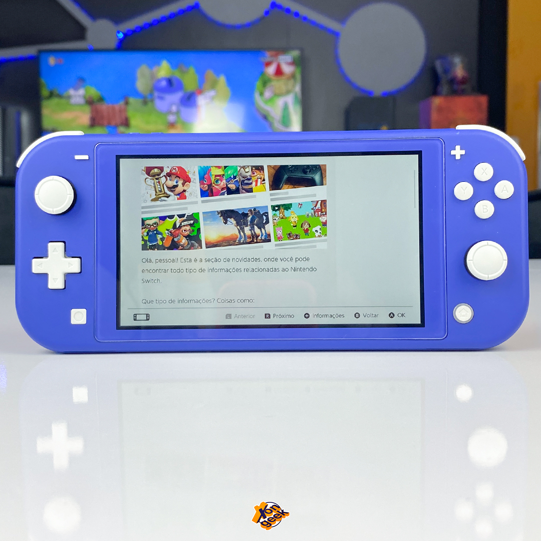 Console Nintendo Switch Lite (Seminovo) - Azul - XonGeek - O Melhor em ...