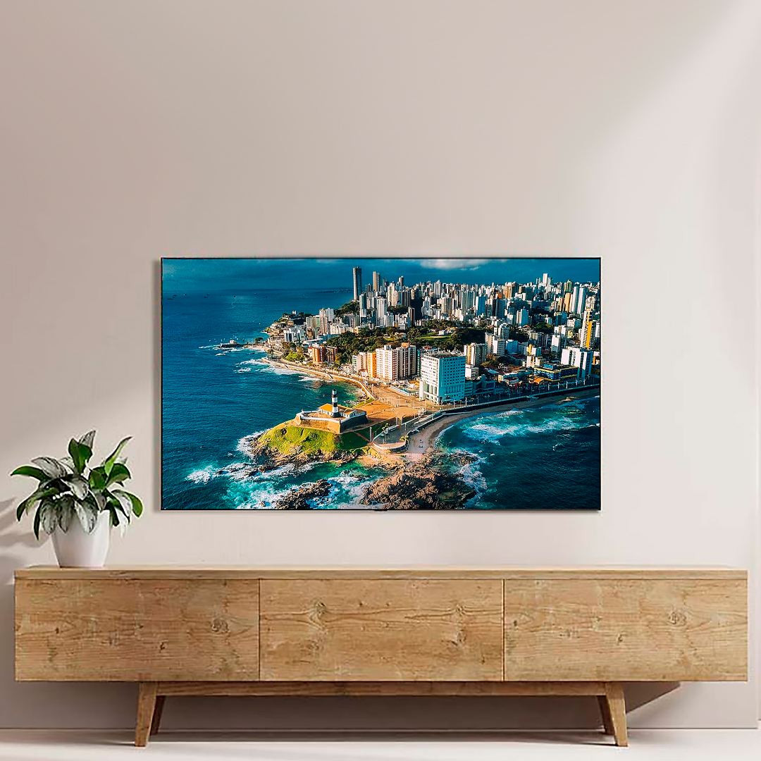 Smart TV 43" UHD 4K, 3 HDMI, Processador Crystal 4K, Alexa - Samsung ...