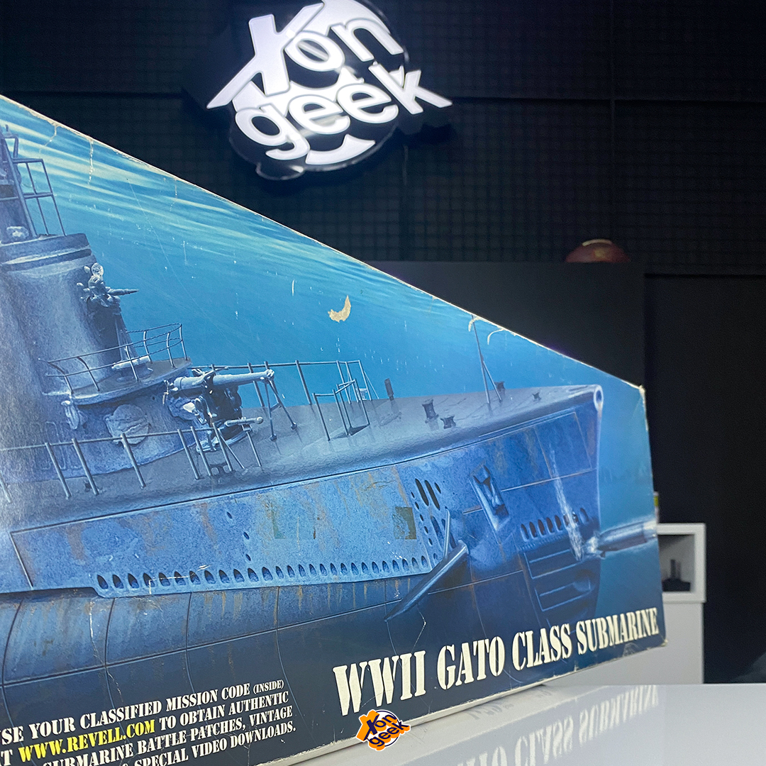WWII Gato Class Submarine 85-0384 - Revell - XonGeek - O Melhor em ...