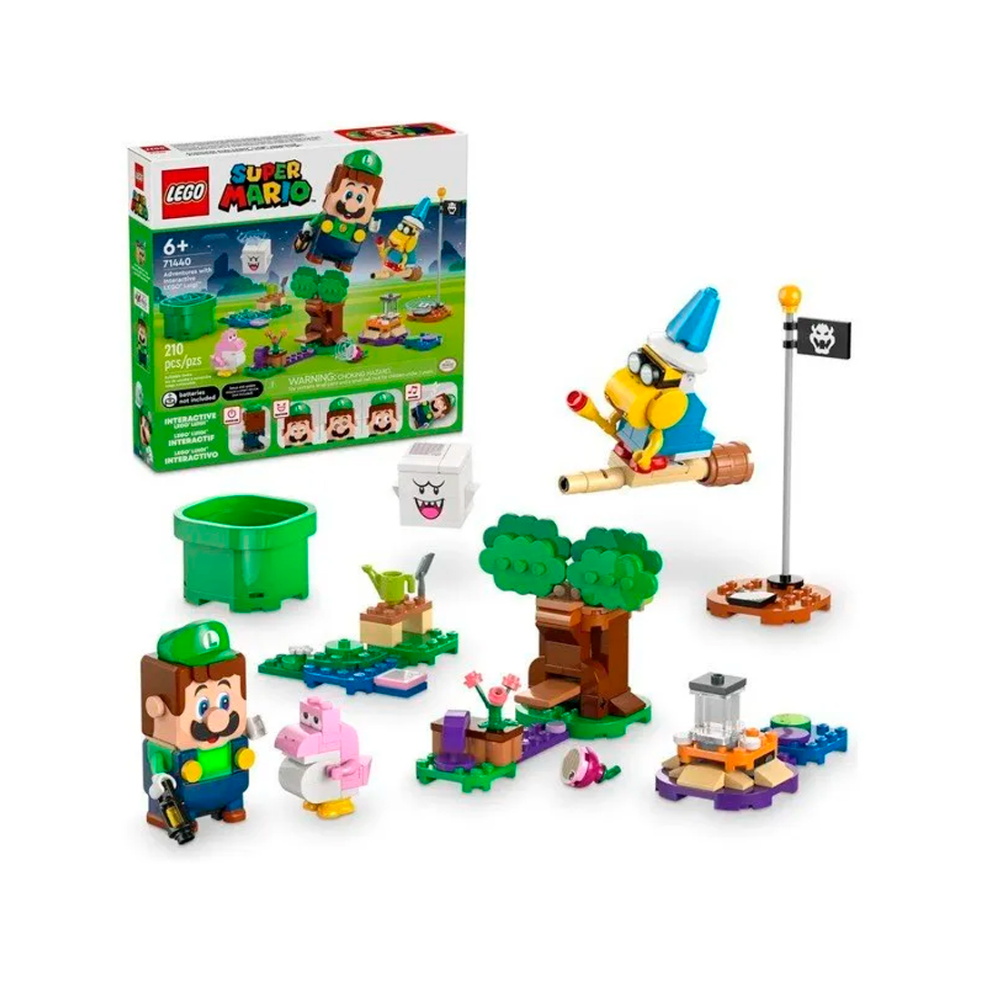 Super Mario, Aventuras com Luigi, Interativo, 71440 - Lego - XonGeek ...