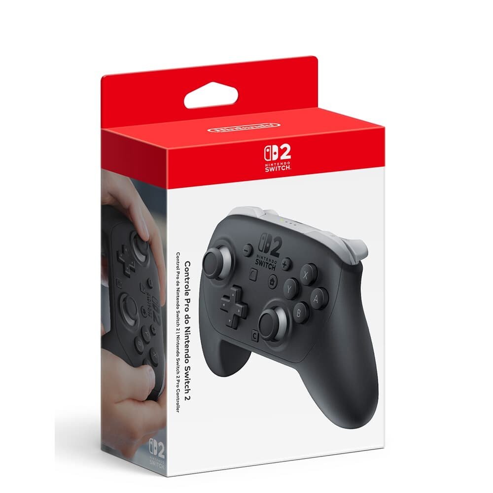 Controle Sem Fio Nintendo Switch Pro Controller 2 - Nintendo - XonGeek - O Melhor em Games e ...