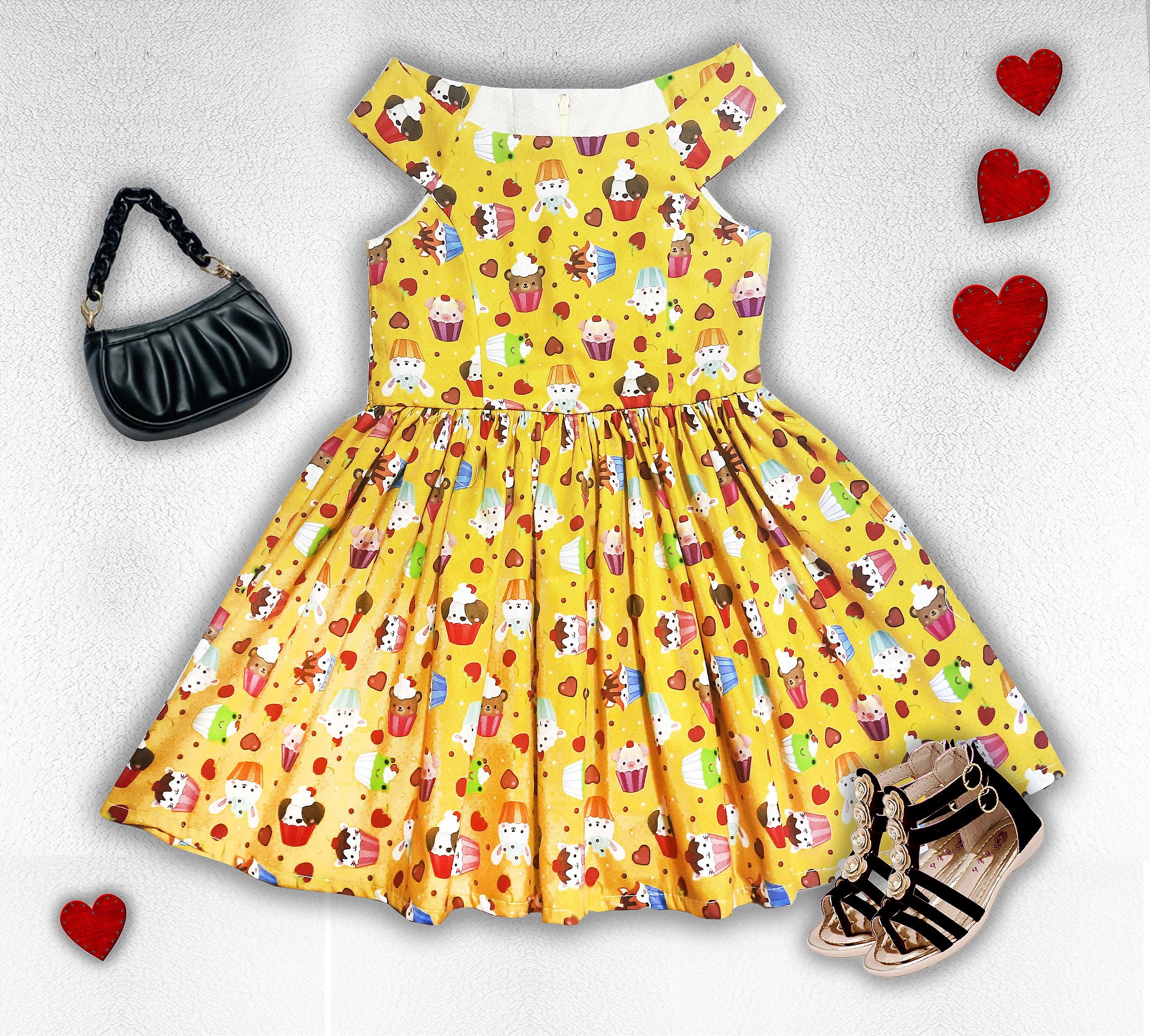 Vestido Carolina - 18 meses a 6 anos - MOLDE DIGITAL VIA E-MAIL - Dona Fada