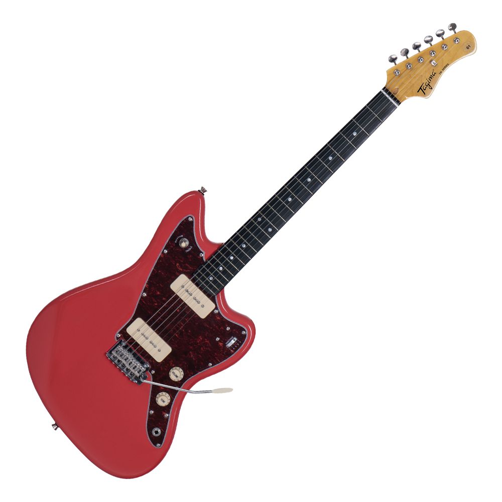 Guitarra Jazzmaster - Tagima TW61 Fiesta Red - Escala DF/TT ...