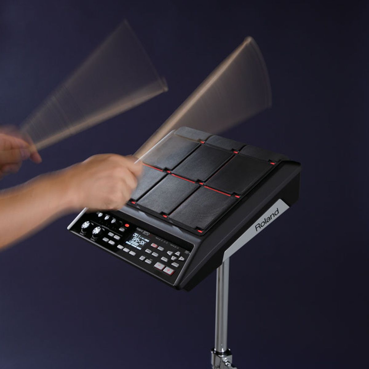 Bateria Eletronica Percussão Digital com Sampler e Pads SPD-SX - Roland ...
