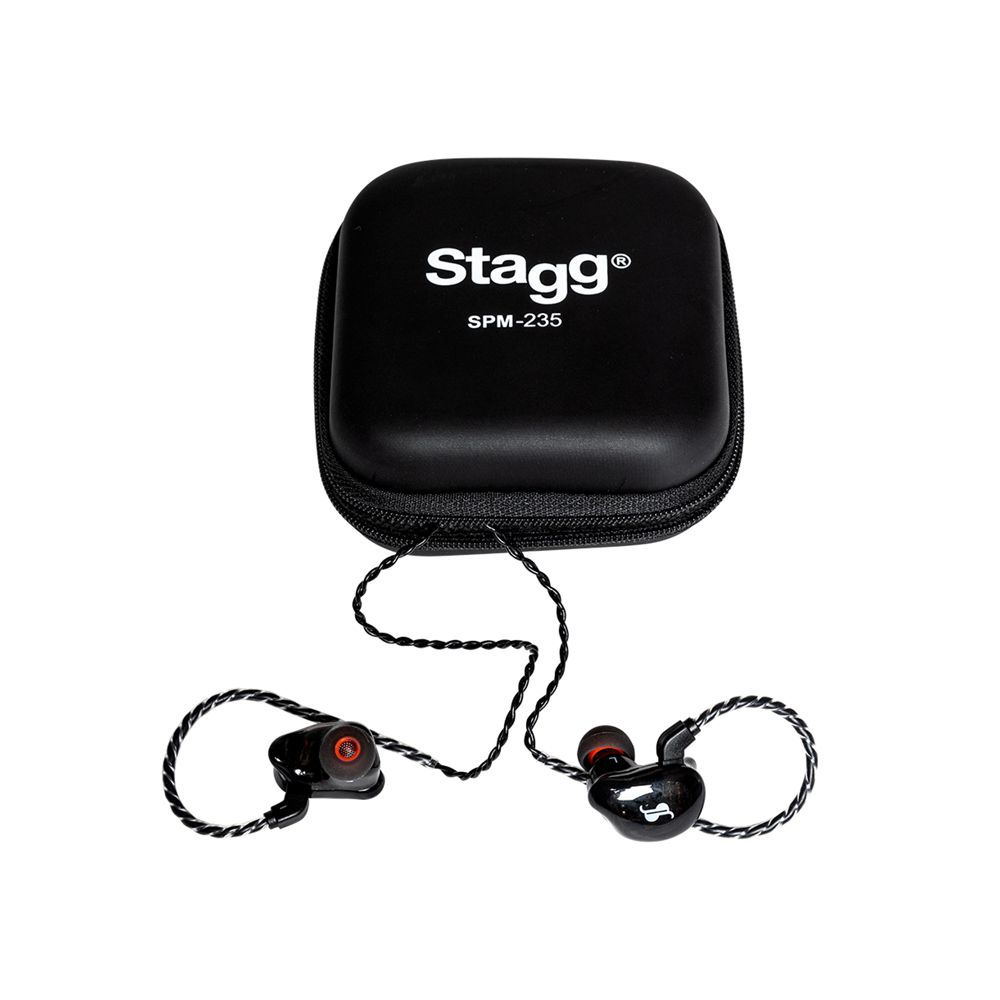 Fone In Ear 2 Driver SMP-235 BK - Stagg - AudioDriver Instrumentos ...