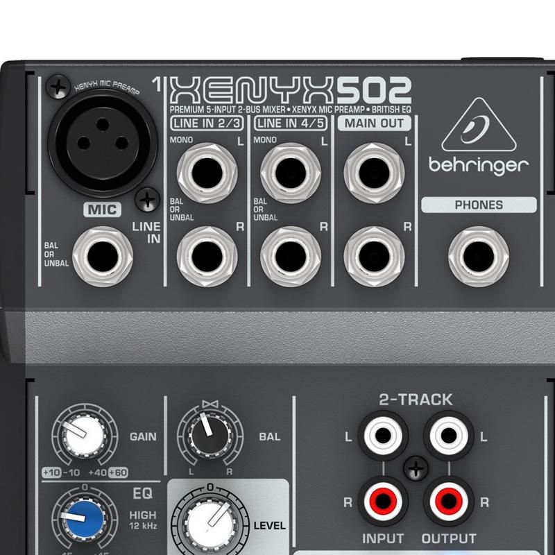 Mixer Mesa de Som Xenyx 502 - Behringer #T2 - AudioDriver Instrumentos ...