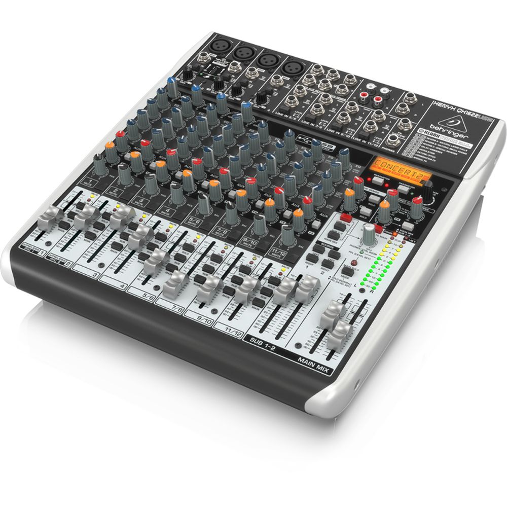 MIXER 16 CANAIS QX 1622 USB - BEHRINGER - AudioDriver Instrumentos ...