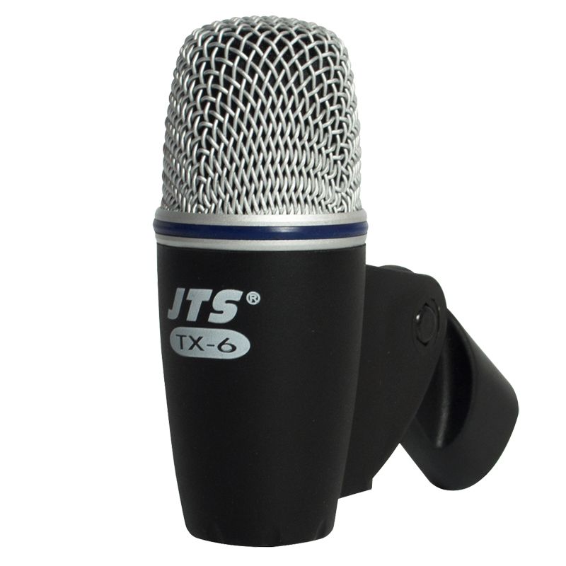 Microfone para Tom e Percusão TX-6 - JTS - AudioDriver Instrumentos Musicais e Acessórios