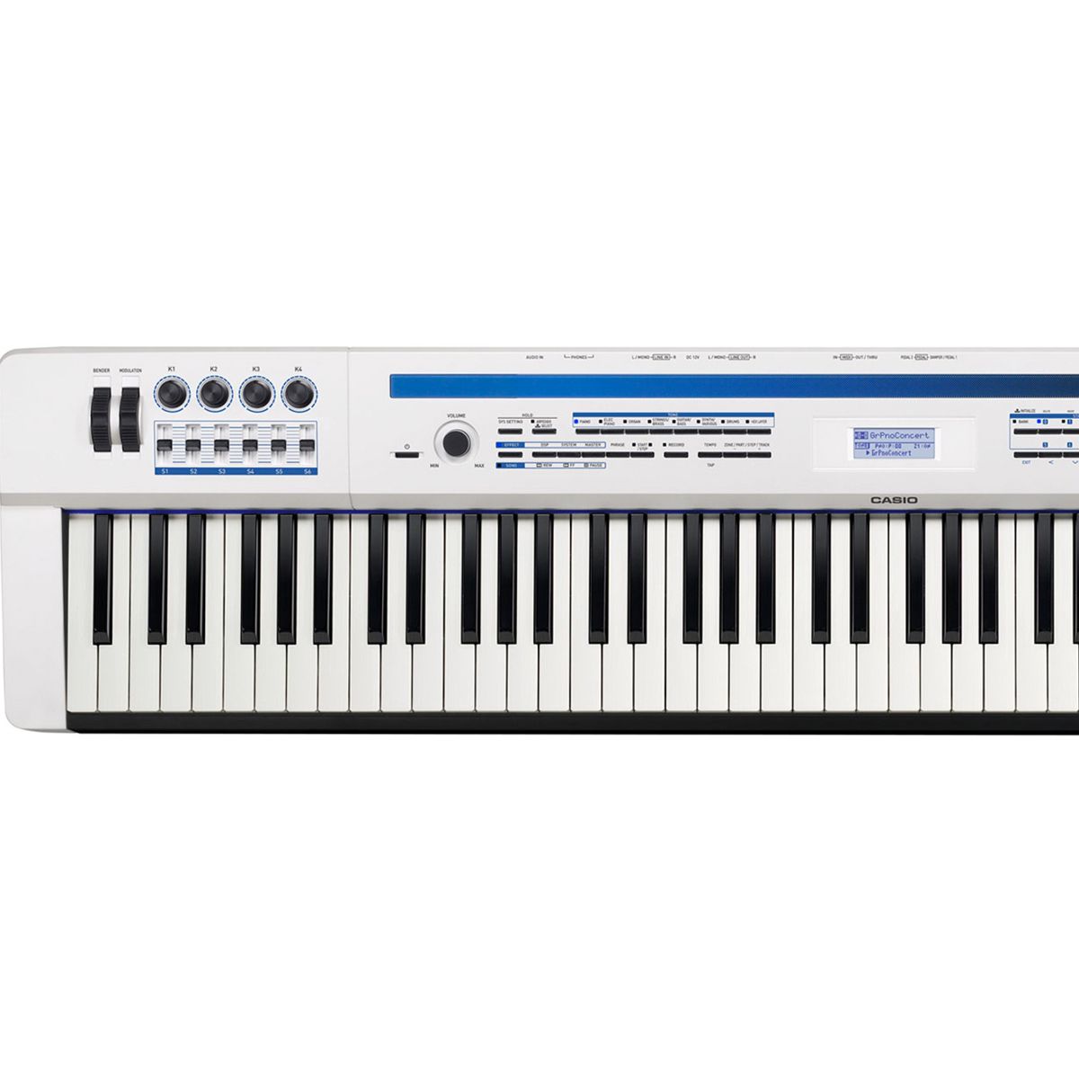 Kit Piano Digital Casio Privia PX-5S WE Branco com Capa estofada ...