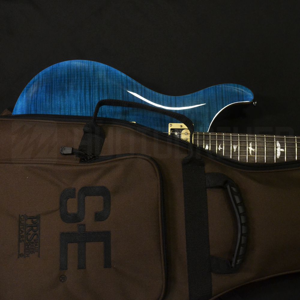 Guitarra PRS SE Custom 22 CU2 Sapphire Black Back - AudioDriver ...