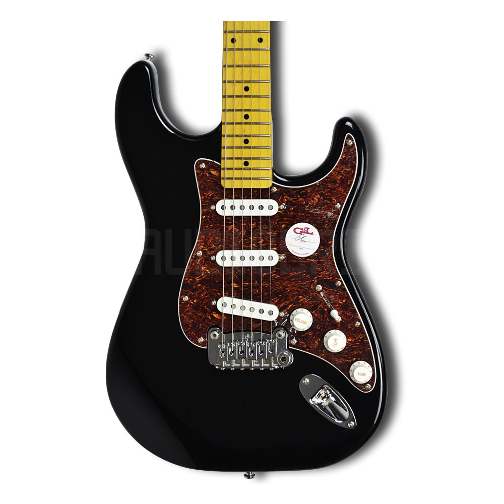 Guitarra G&L Strato Tribute Legacy TI-LGY-114R01M41 Gloss Black ...