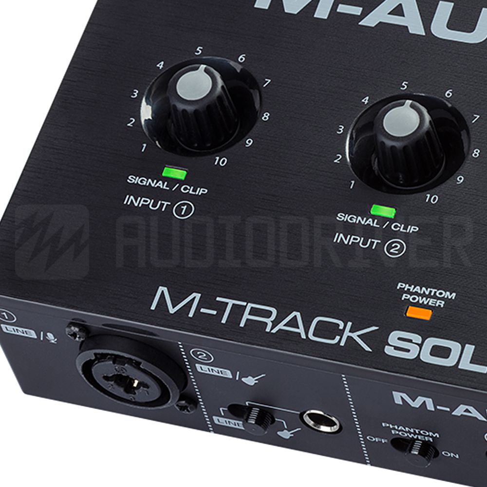 Interface de Áudio MTrack Solo MAudio 2 Canais - AudioDriver ...