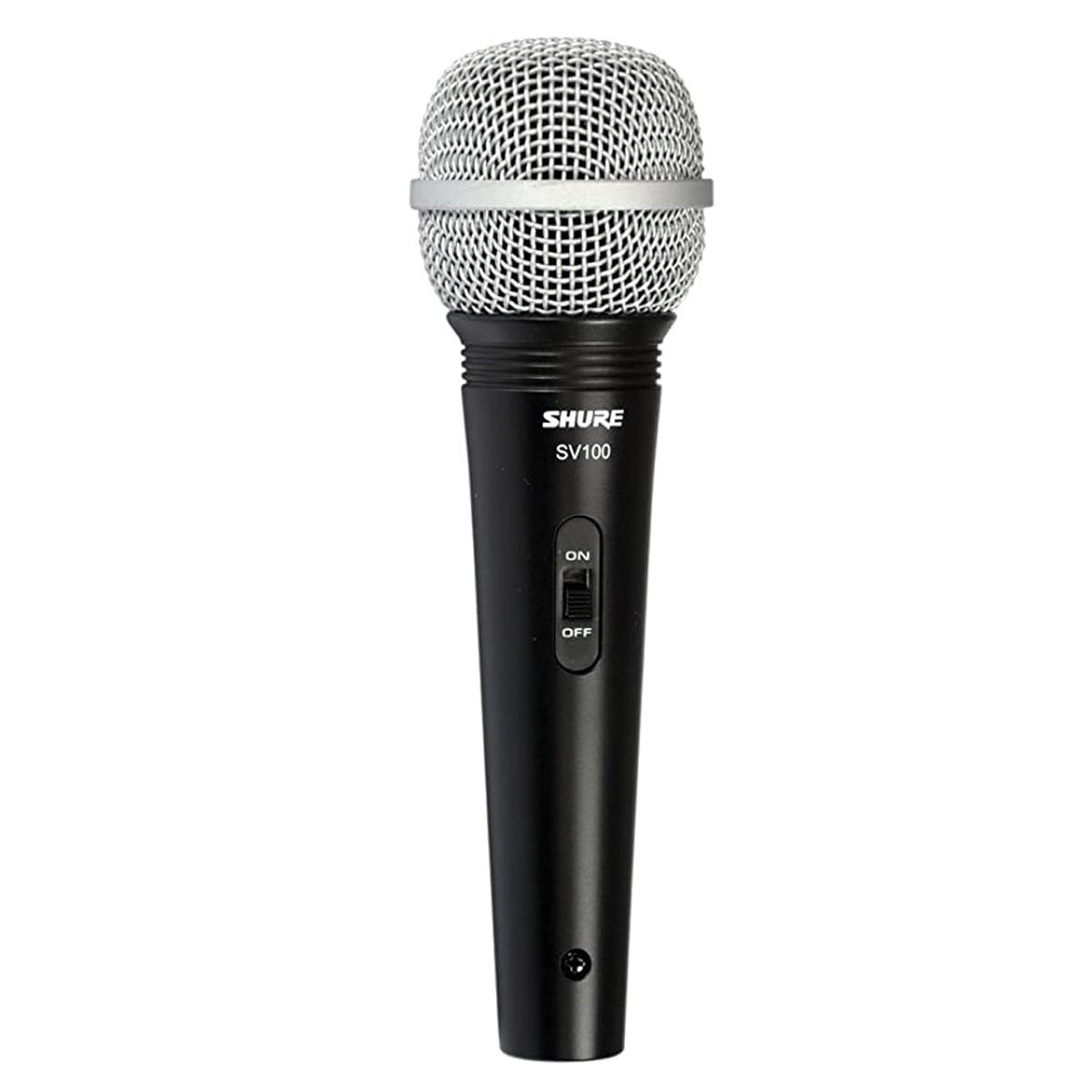 Microfone Shure SV100 para karaokê, voz principal e backing vocal ...