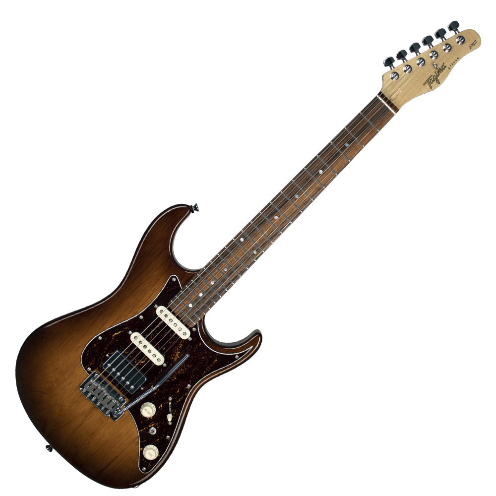 Guitarra Super Strato Tagima Stella HB DF/TT Brazil Series Honeyburst ...