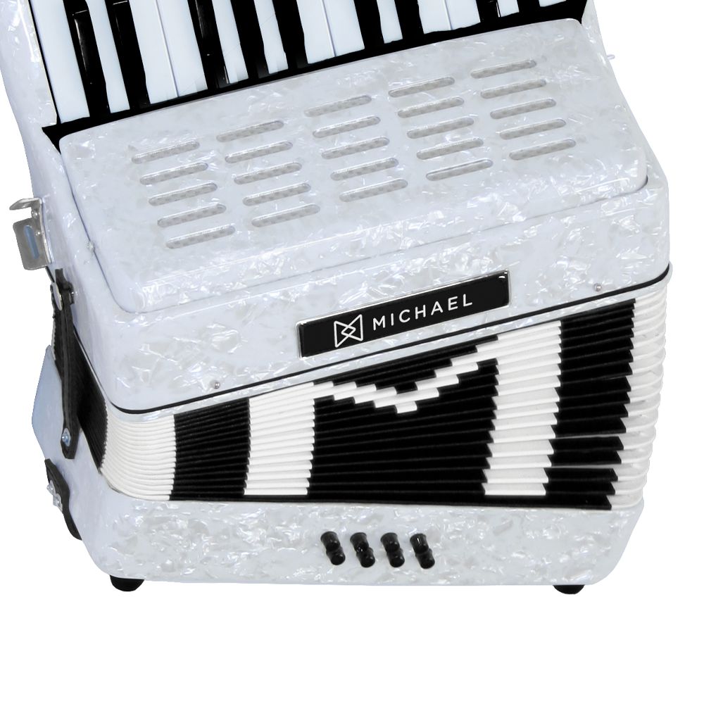 Acordeon 8 Baixos Michael - AudioDriver Instrumentos Musicais e Acessórios