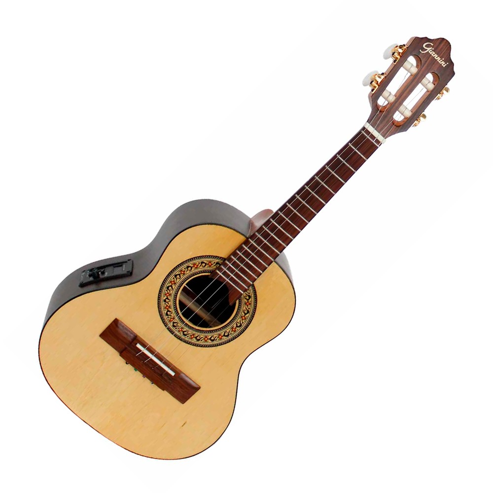 Cavaquinho Elétrico Giannini CS1 IMBU EQ NS Imbuia Natural Satin Fosco ...