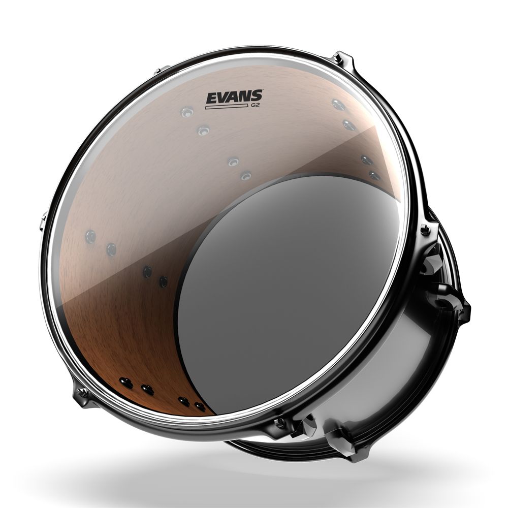 Kit de Peles 10” 12” 14” G2 Clear + Caixa 14” HD Dry Evans EPP-G2HDD-F - AudioDriver ...