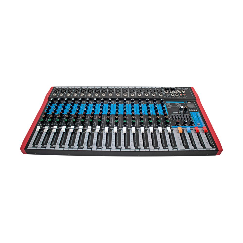 Mesa de Som - MS162 EUX - 16 Canais - Bluetooth - Soundvoice - AudioDriver Instrumentos Musicais ...