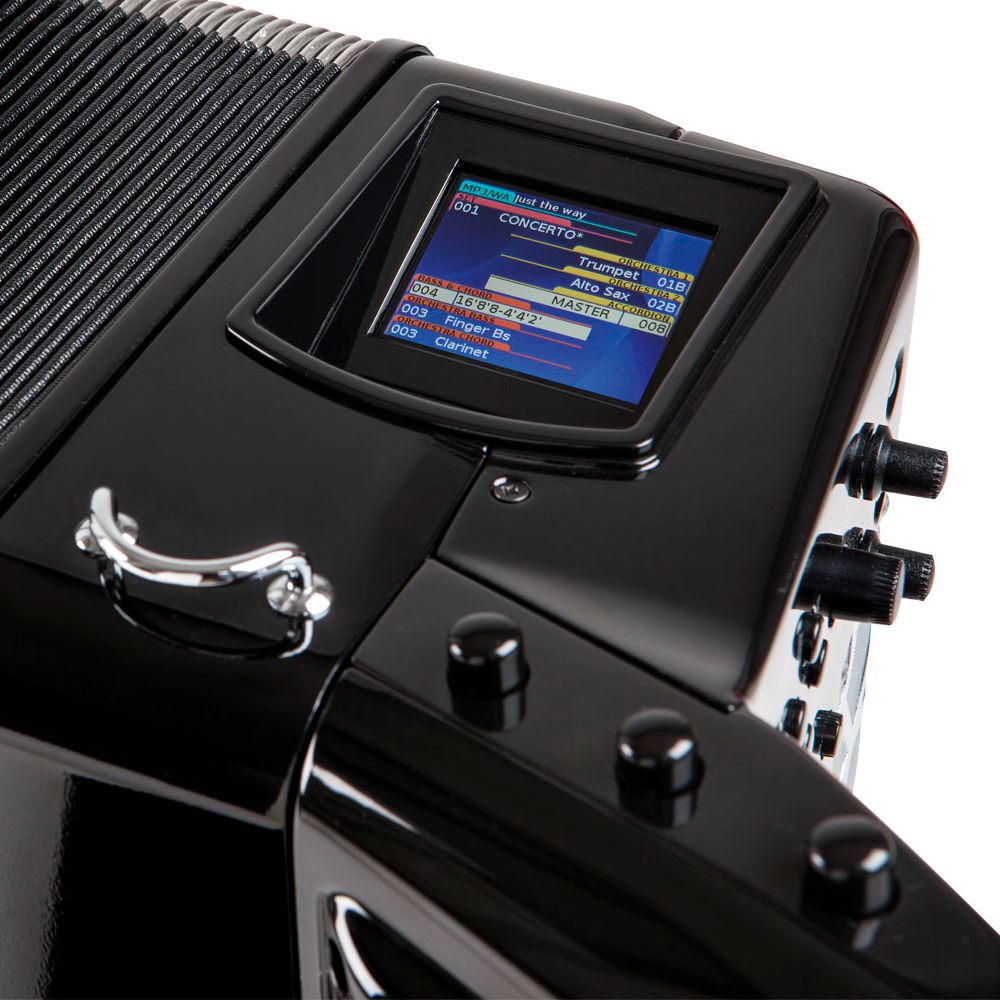 Acordeon Digital MIDI Roland FR-8X Preto - AudioDriver Instrumentos ...