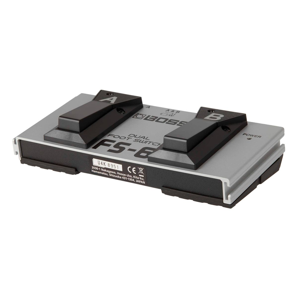 Pedal Footswitch Duplo Boss FS-6 Dual Foot Switch - AudioDriver ...