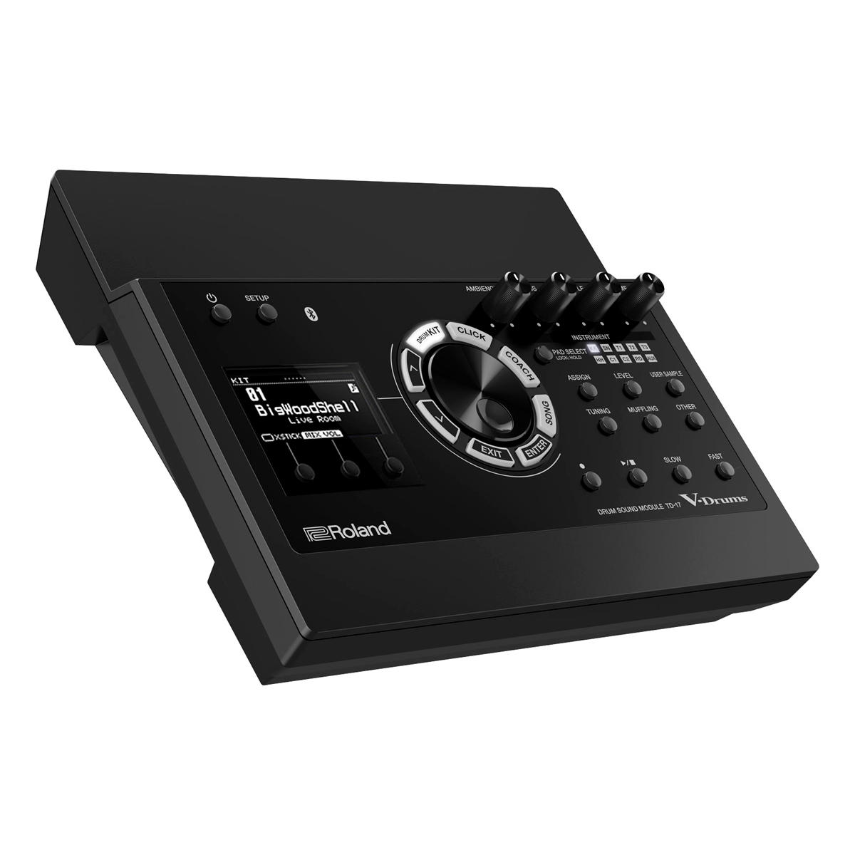 Roland TD-17KVX2 com módulo TD-17 e novos pads - AudioDriver Instrumentos Musicais e Acessórios