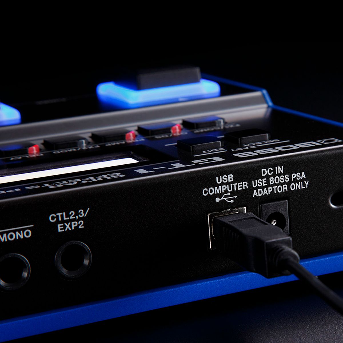 Pedaleira Multiefeitos Guitarra Boss GT-1 - AudioDriver Instrumentos ...