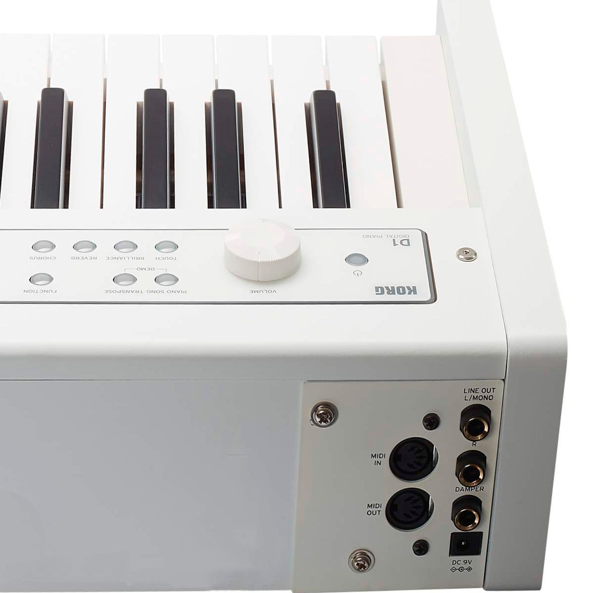 Piano Digital de 88 Teclas Korg D1 Branco - AudioDriver Instrumentos Musicais e Acessórios