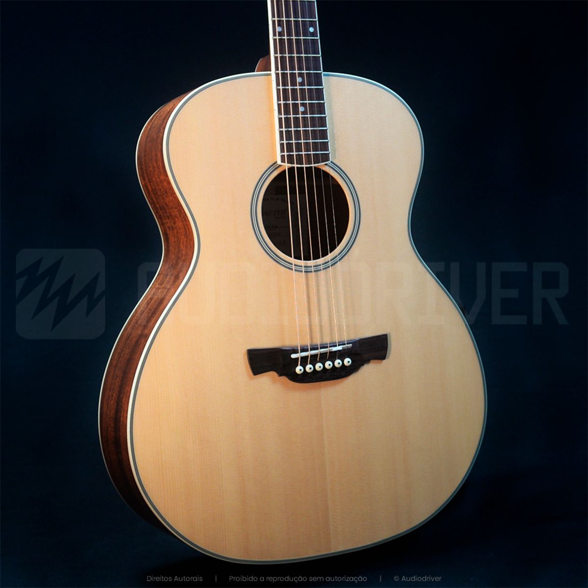 Kit Violão Crafter GA-6/N + Bag Luxo + Palhetas + Capotraste e Afinador - AudioDriver ...