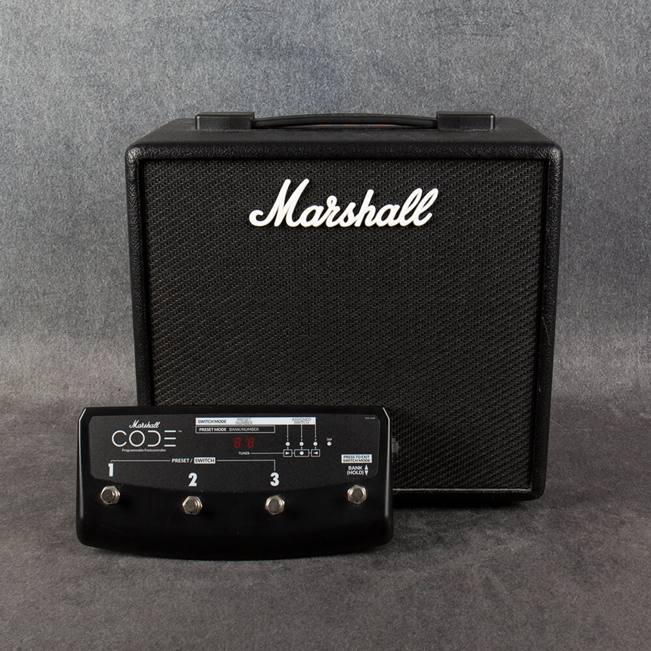 Marshall Code 25 com Footswitch: Tons Lendários ao Seu Alcance ...