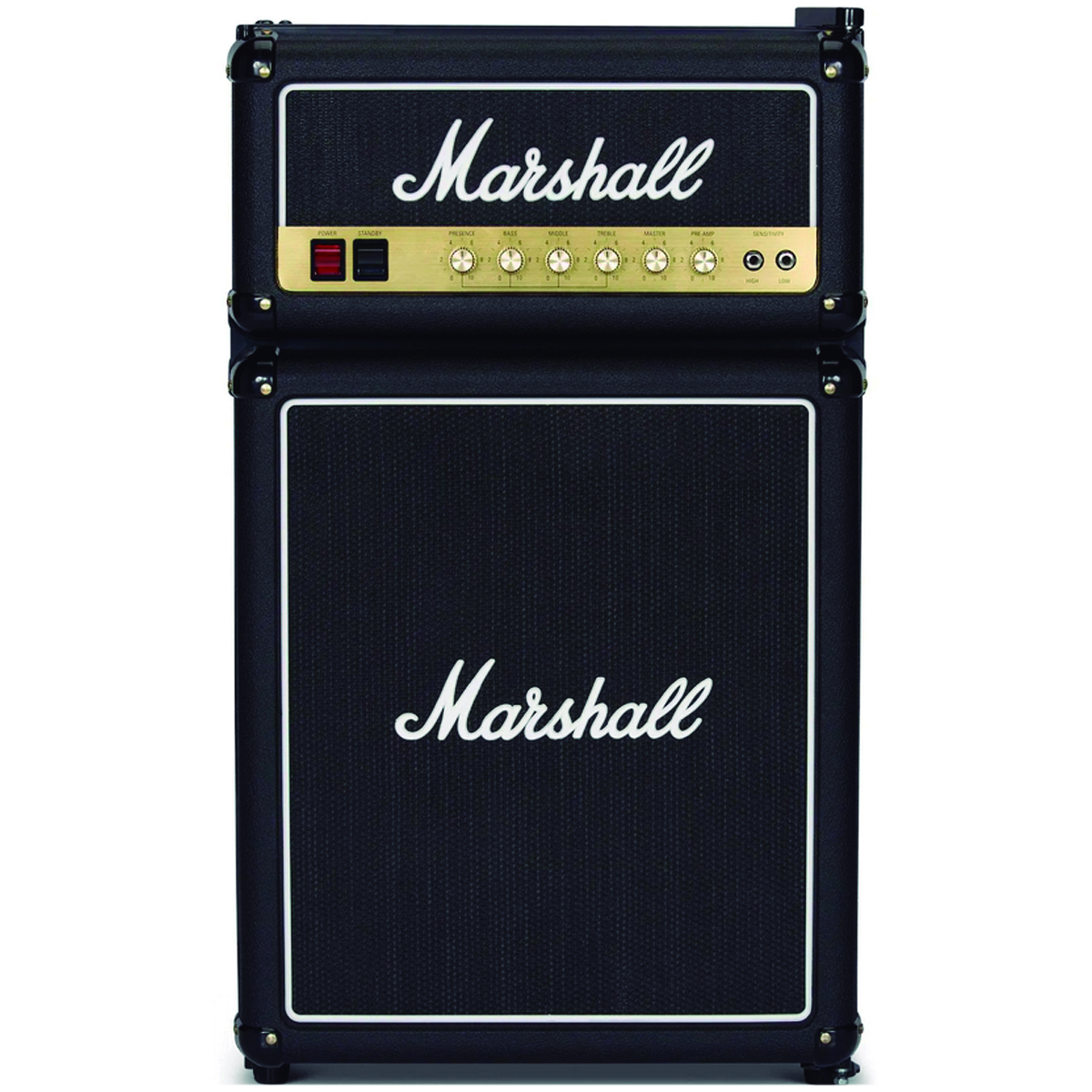 Frigobar Marshall - Geladeira estilo Amplificador Marshall Fridge - AudioDriver Instrumentos ...