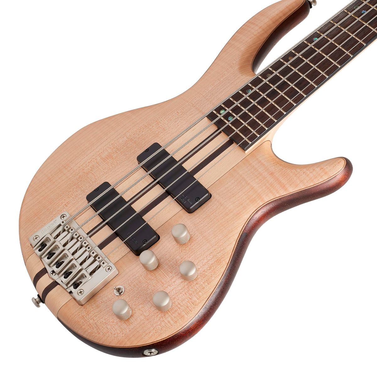 Baixo Ativo 5 Cordas Cort A5 PLUS FMMH OPN com Tampo em Maple e Pré Ba - AudioDriver ...