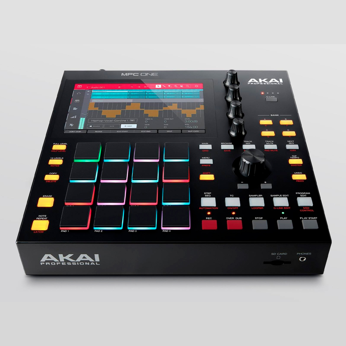 Sequenciador MIDI Akai MPC One - Estilo e Tecnologia - AudioDriver Instrumentos Musicais e ...