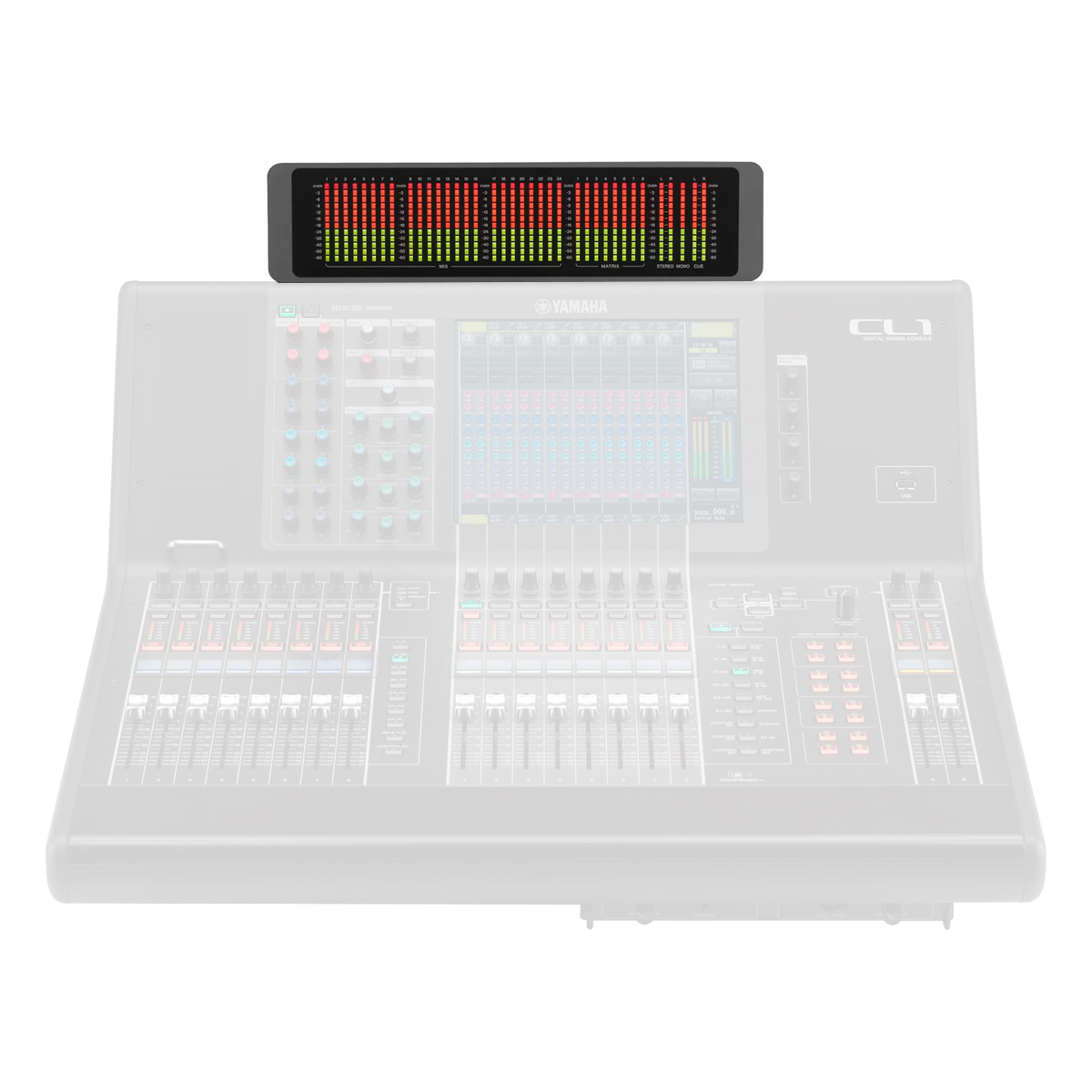 Medidor Visual Yamaha MBCL – Compatível com Mesas CL3 e CL1 ...