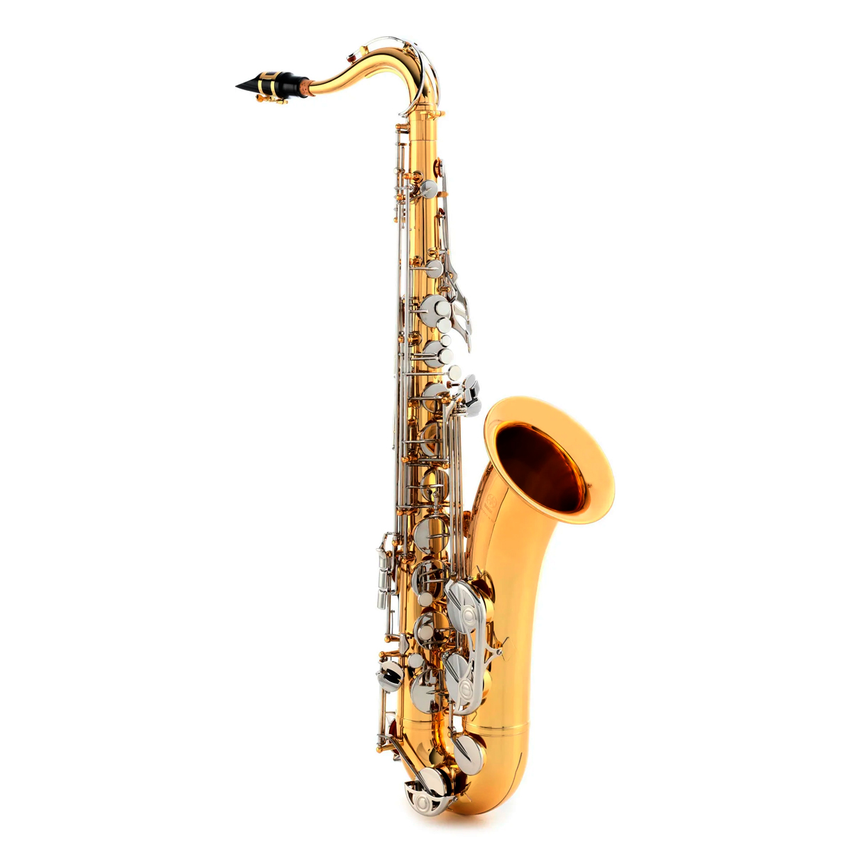 Saxofone Tenor Yamaha YTS-26 Bb Dourado com Chaves Niqueladas ...