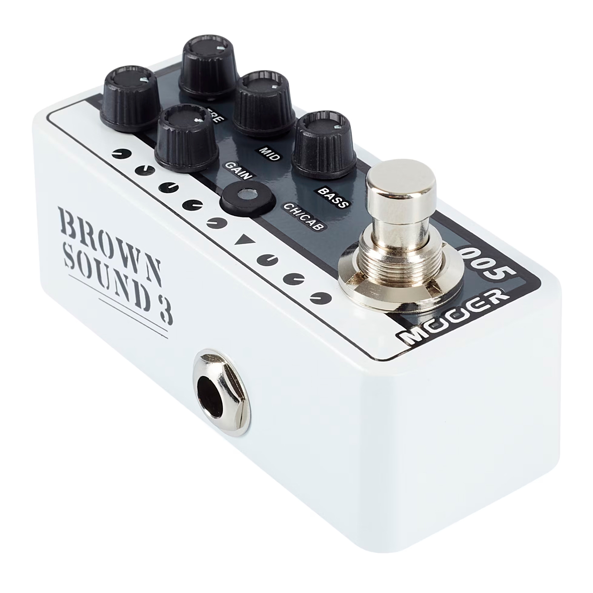 Pedal Preamp Mooer 005 Brown Sound 3 – Amplificador Britânico Compacto ...